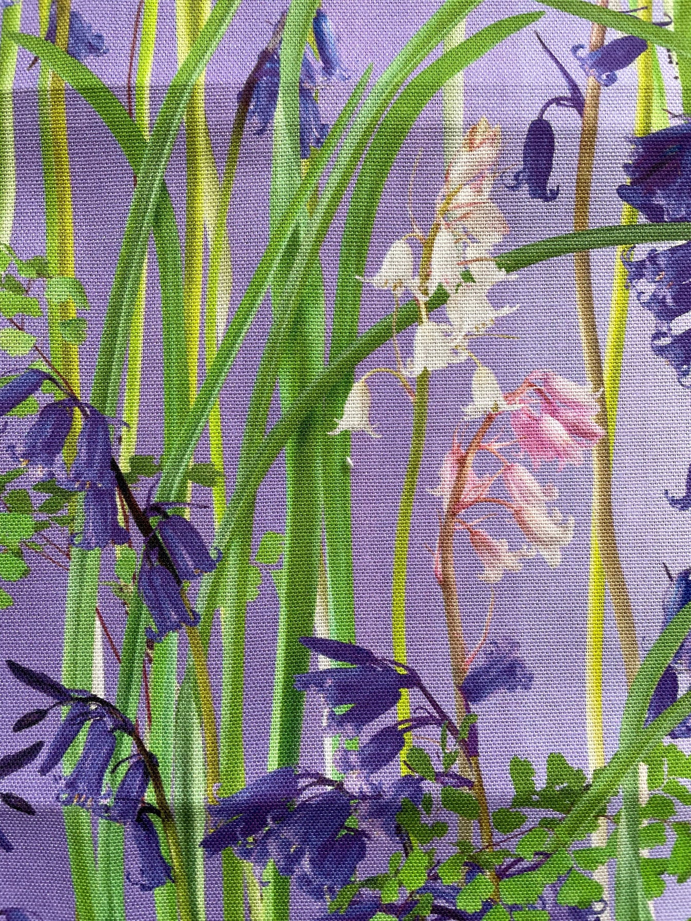 Tea towel - Michael Angove - Bluebells – The Chef Pad Shop