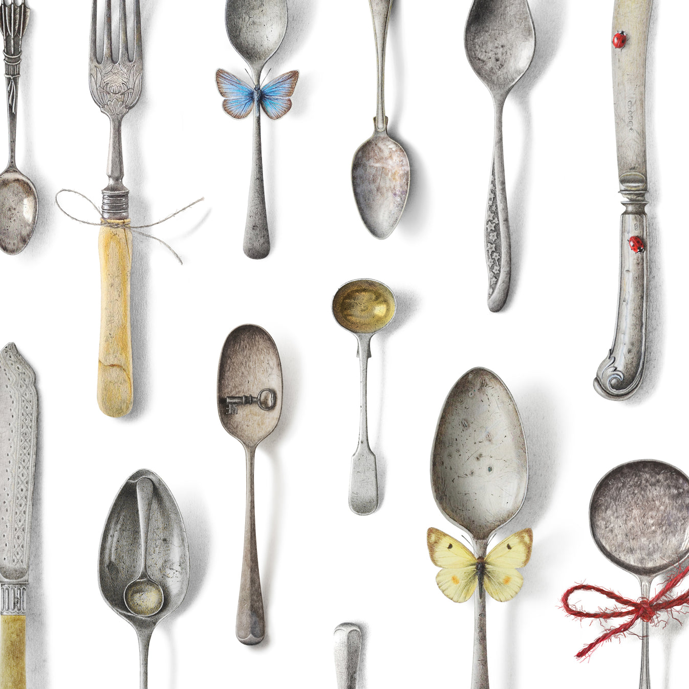 Michael Angove White Cutlery Tea Towel – The Chef Pad Shop